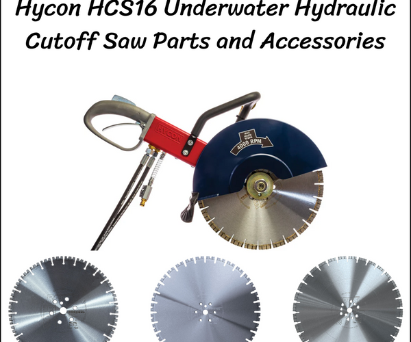 Hycon HCS16 Underwater Hydraulic Cutoff Saw Parts and Accessories | In ...