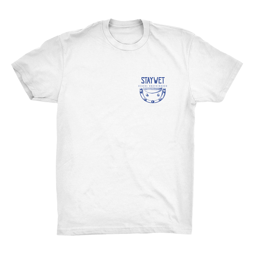 Stay Wet Loricam T-Shirt (White) | Commercial Diving Apparel ...